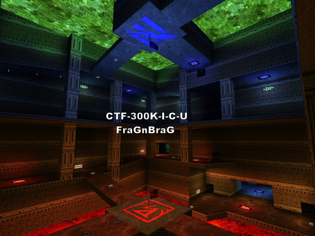 Unreal Archive / Maps / Unreal Tournament (UT99) / Capture The Flag / CTF-300K-ICU-UTR
